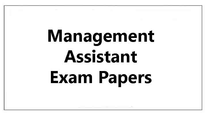 Management Assistant Exam Past Papers Tamil Medium - e-Kalvi
